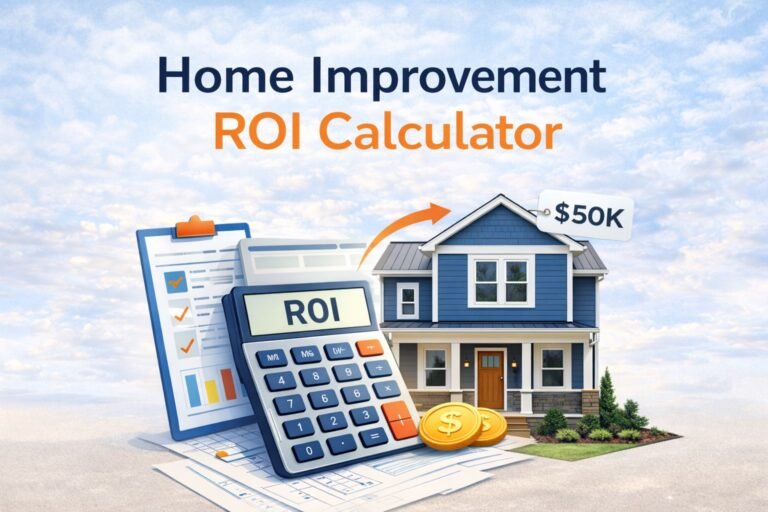 Home Improvement ROI Calculator - Home Upgrade Academy